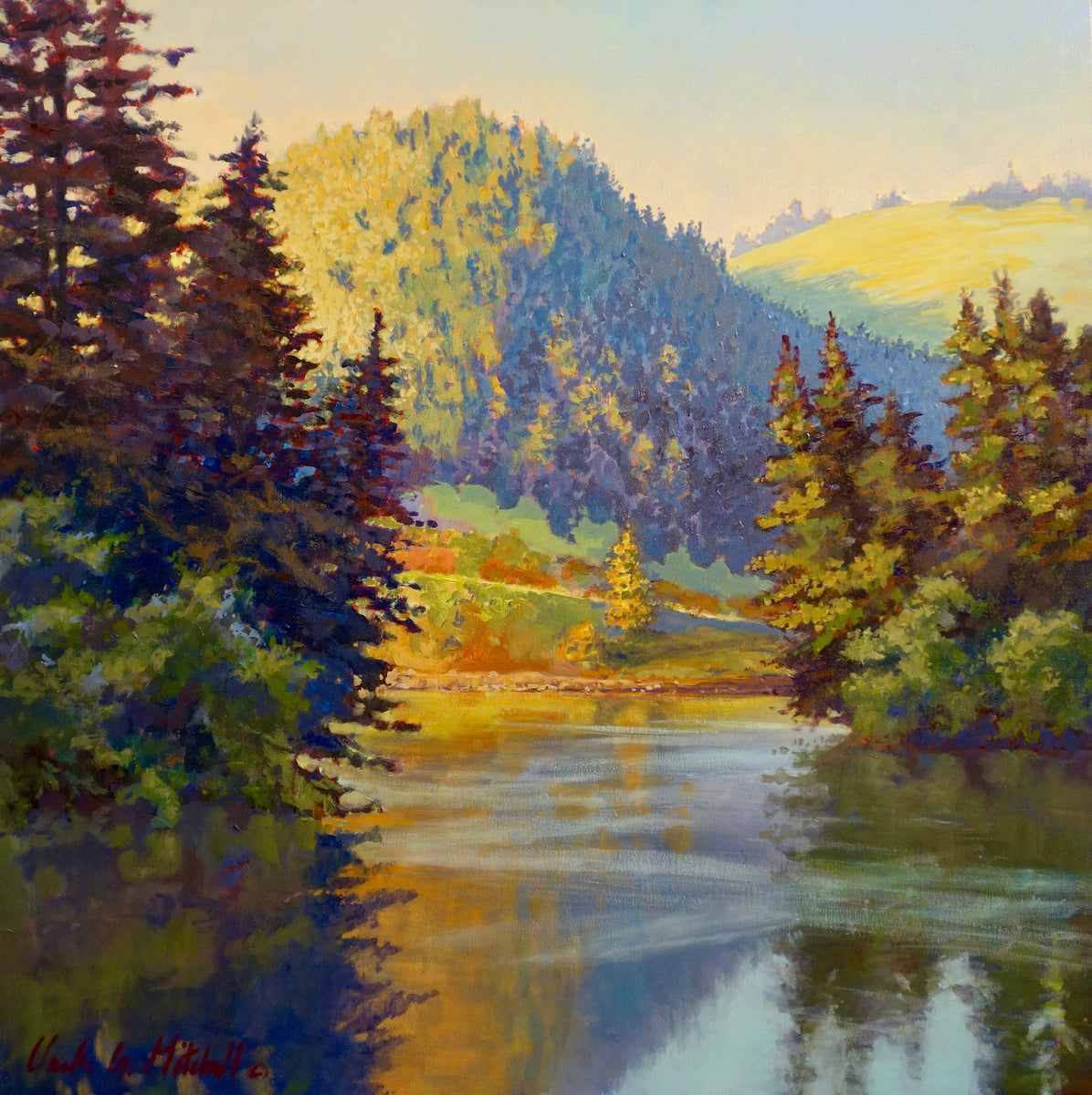 Original Oil Paintings by Clark Mitchell – Prentice Gallery