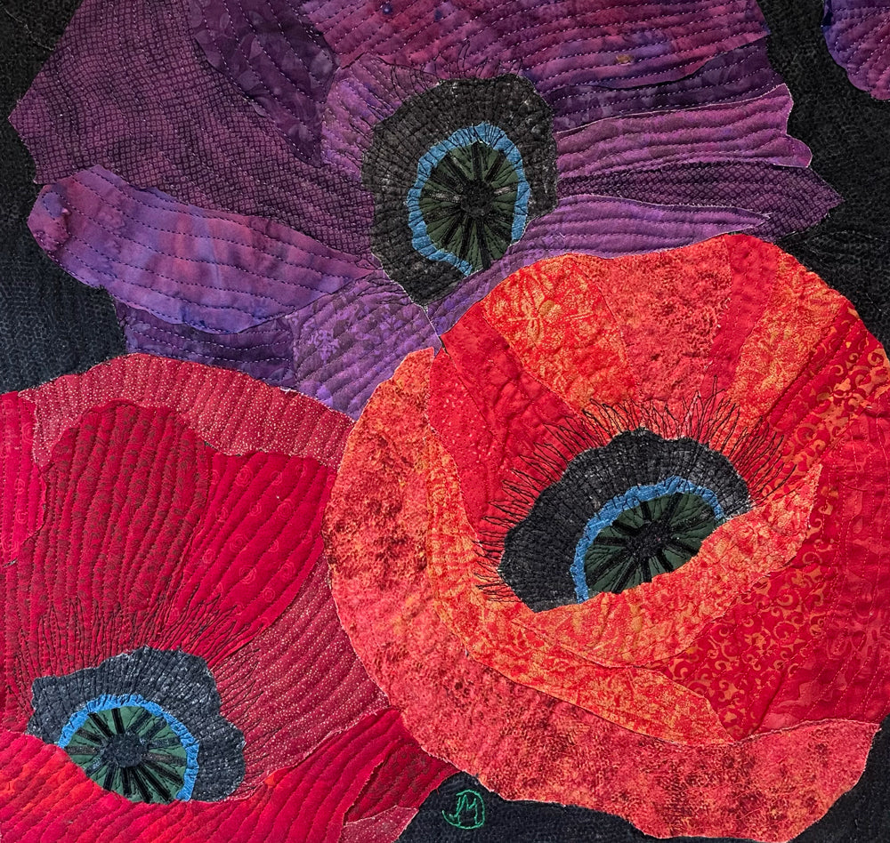 Poppy Drama | Marcia Douglas | Prentice Gallery | Mendocino