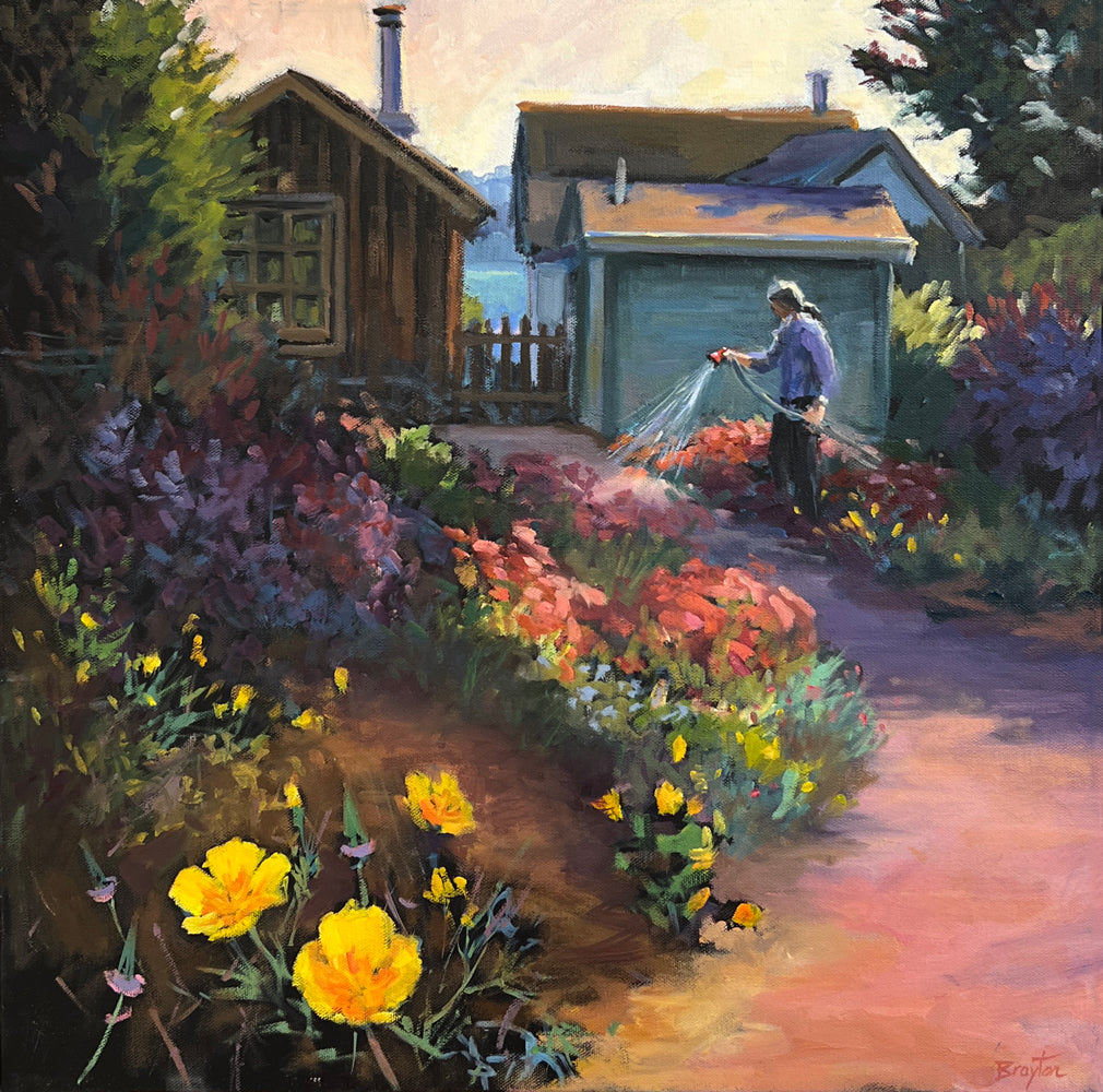"Ellen's Garden" SOLD – Prentice Gallery