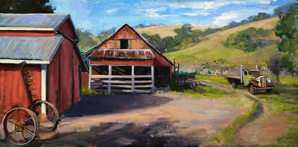 "Sunset at Crane Ranch" ~ SOLD – Prentice Gallery