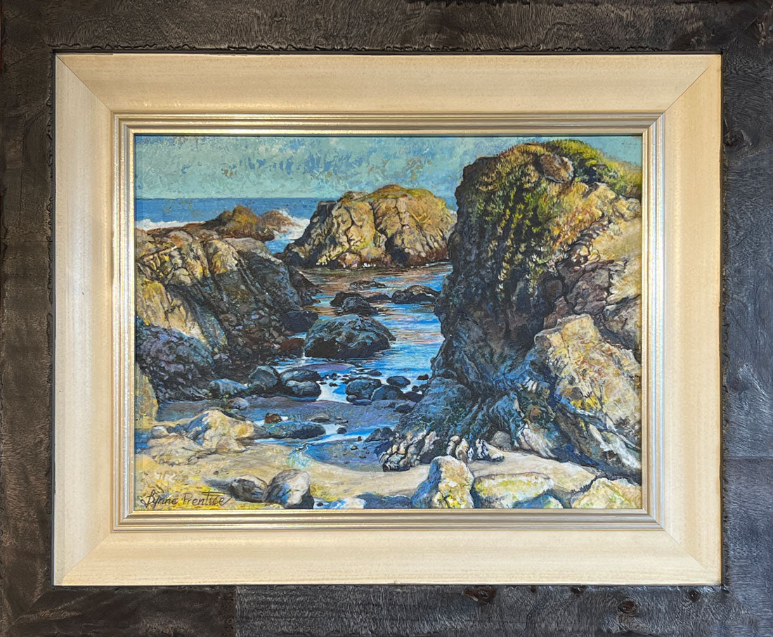 Morning at Glass Beach | Lynne Prentice | PrenticeGallery | Mendocino ...