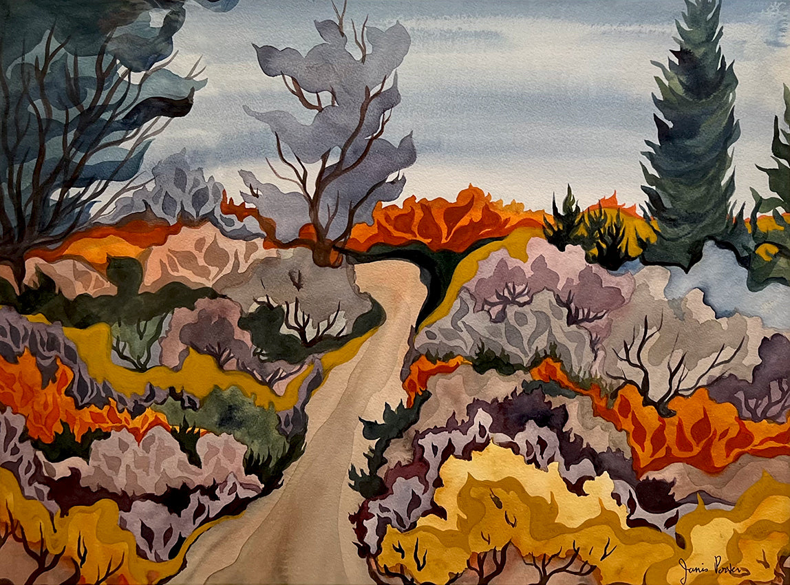 "Autumn Run" ~ SOLD – Prentice Gallery